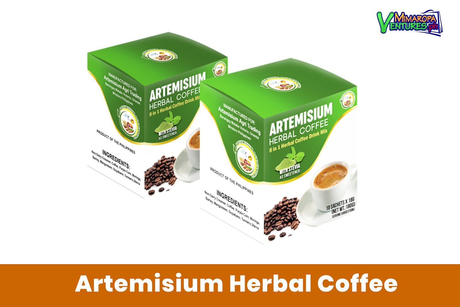 MIMAROPA Ventures | Artemisium Herbal Coffee | 8 in 1 Herbal Coffee ...